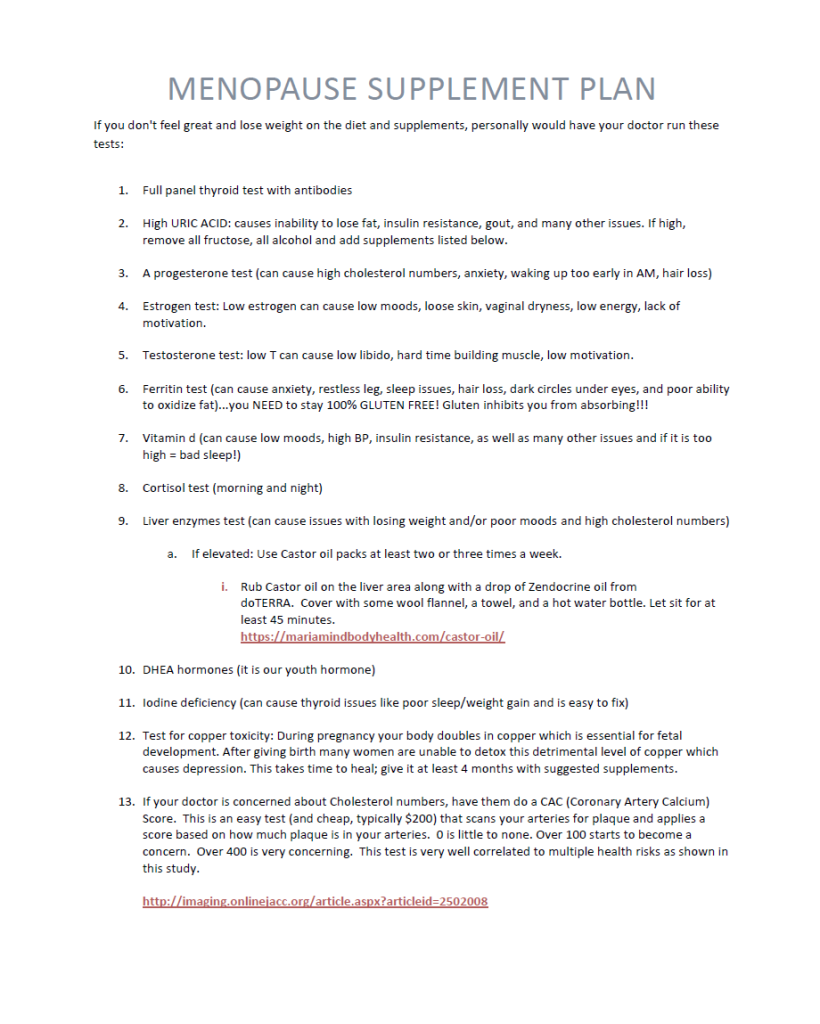 NEW! Menopause Package with Lifetime Access – Keto-Adapted